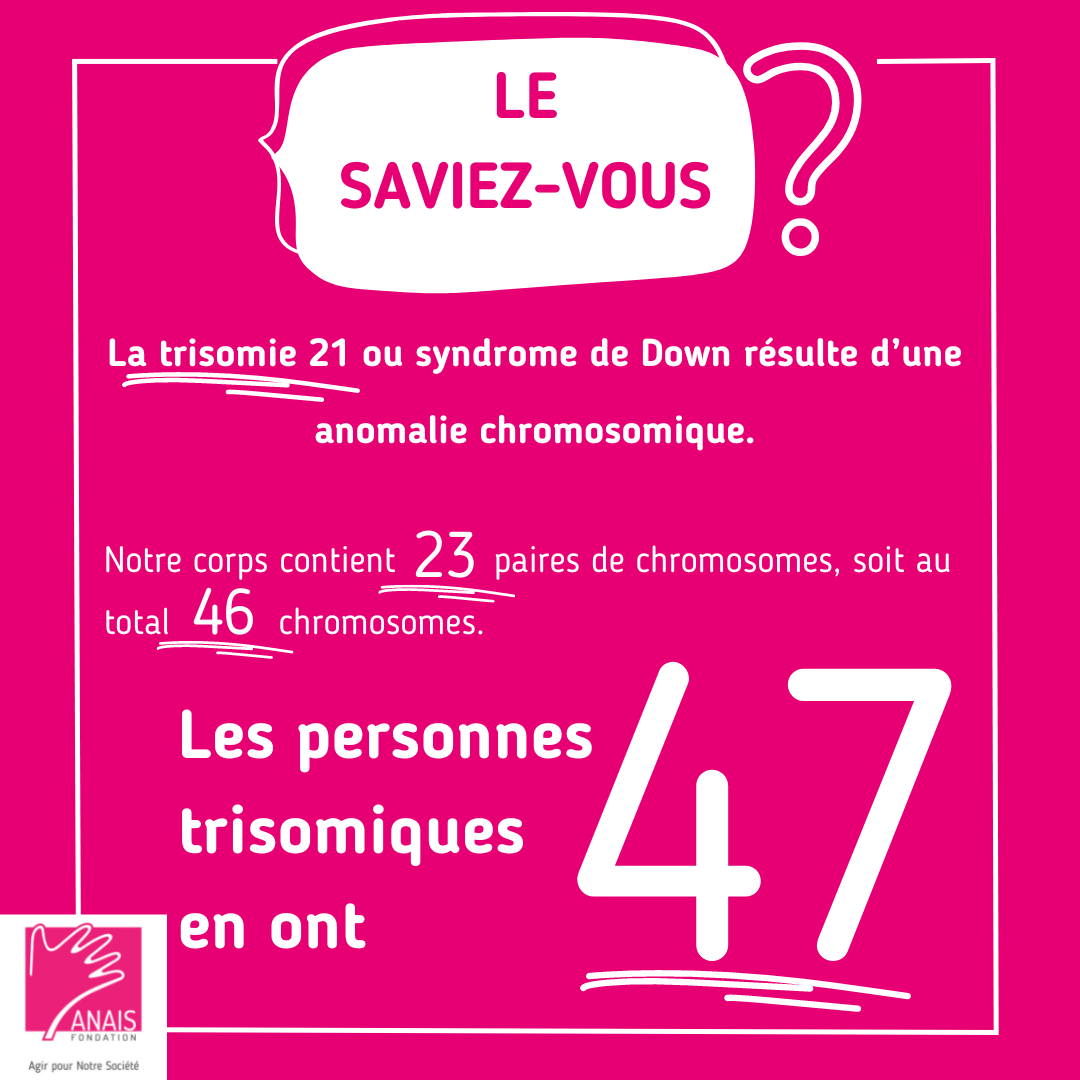 Journée Mondiale de la Trisomie 21 - Fondation ANAIS