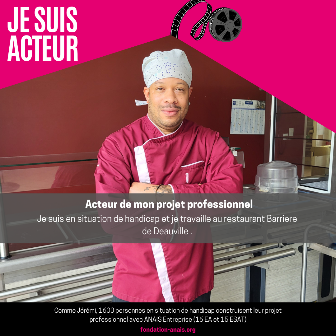 Jérémi - Acteur de son parcours professionnel - Fondation ANAIS